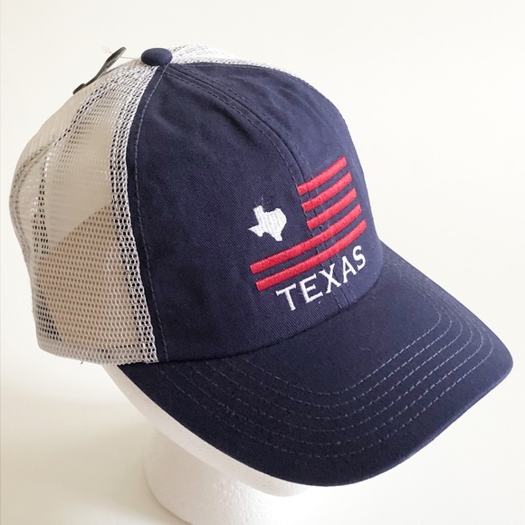 Academy | Accessories | Nwot Trucker Mesh Snapback Texas Hat Cap ...